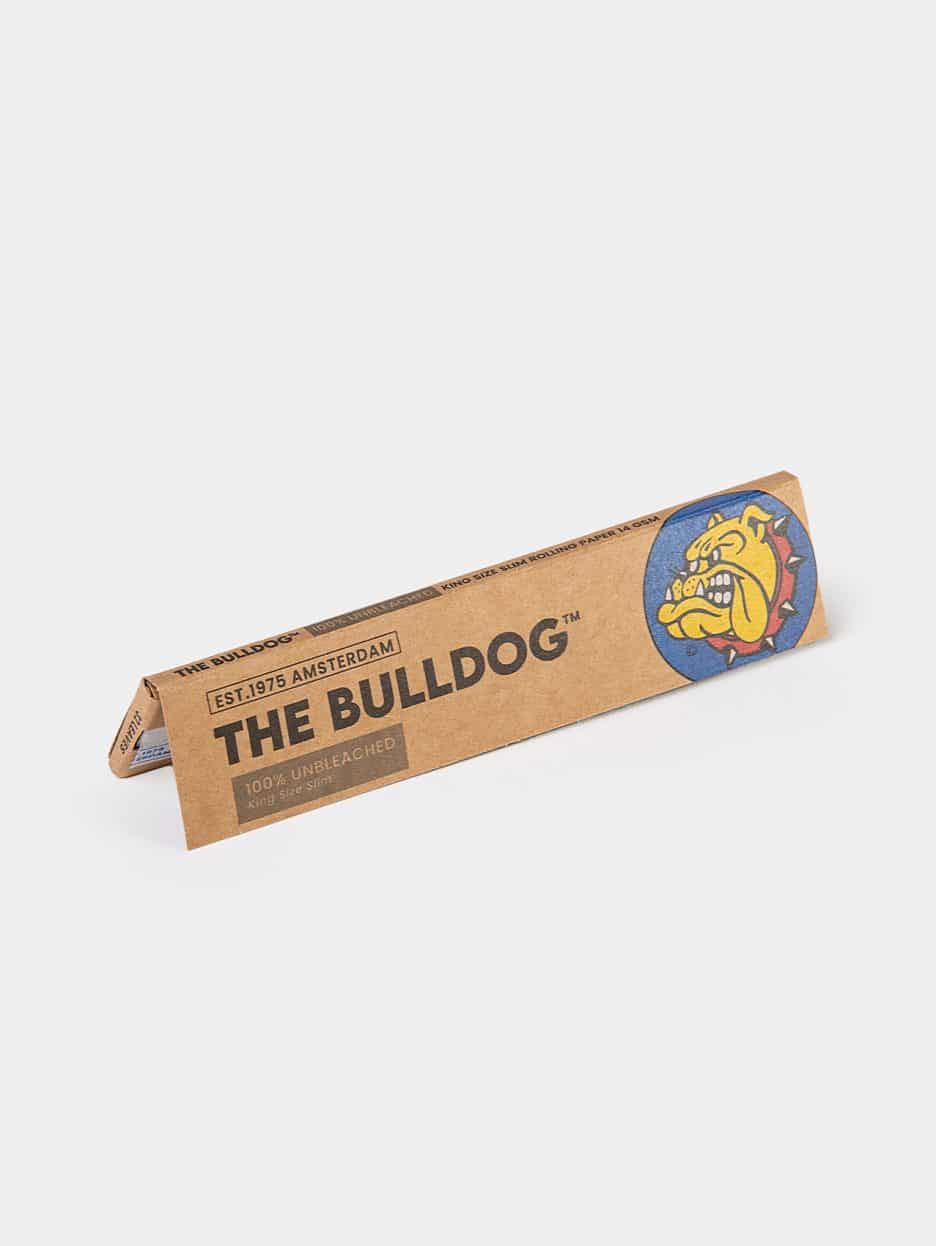 The Bulldog Unbleached King Size Slim Rolling Papers